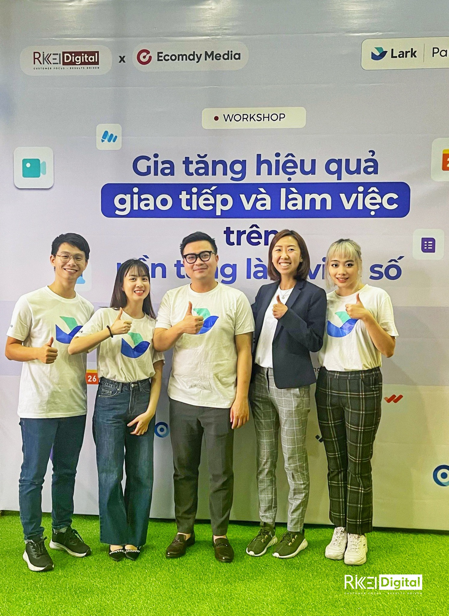 Rikkei Digital: Cùng doanh nghiệp số hóa không gian làm việc với Lark Suite